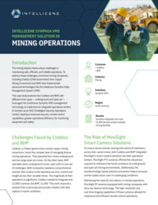 Success Story - Mining Operations - Intellicene